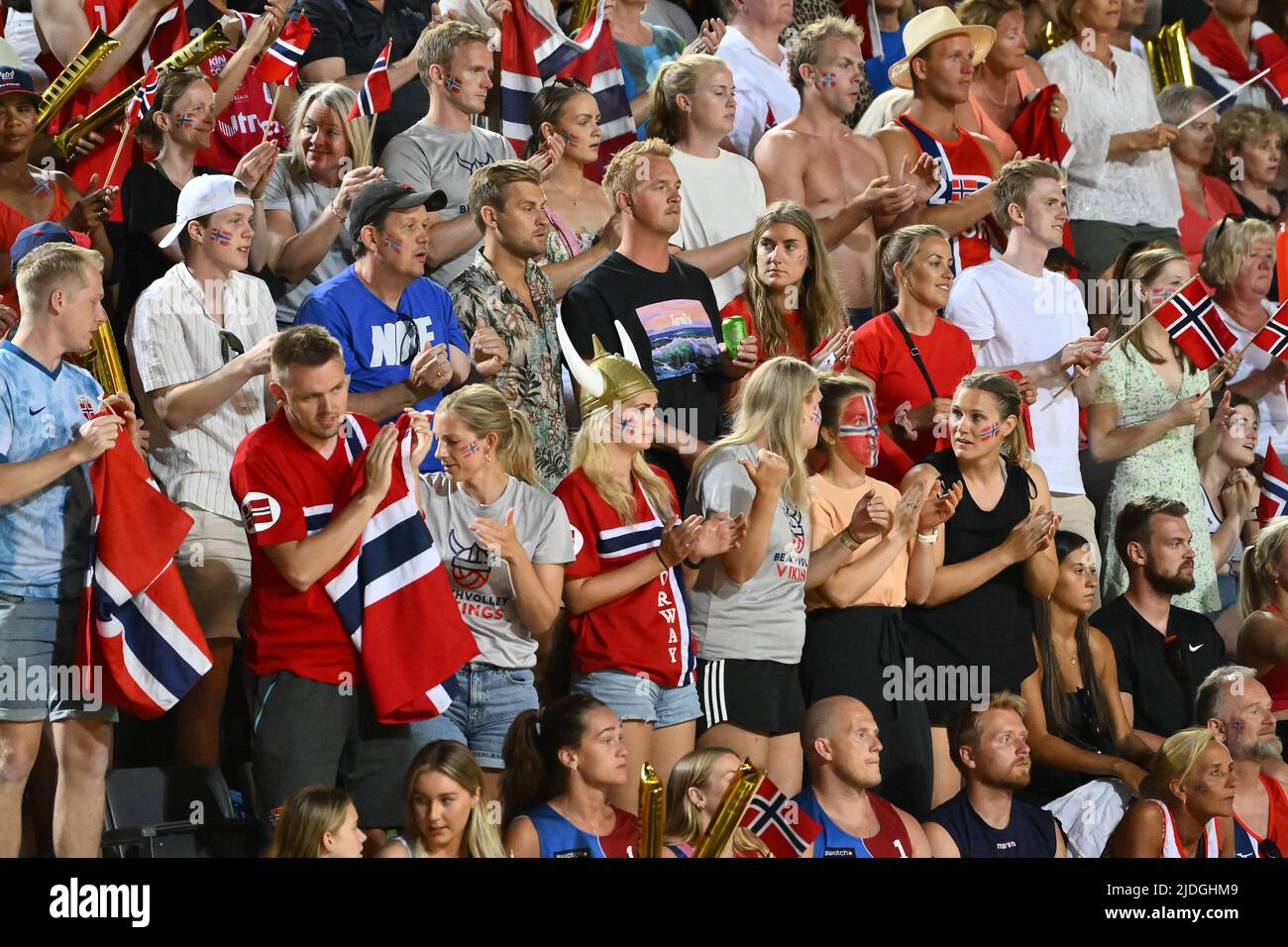 Rome, Italy. 19th June, 2022. Anders Mol and Christian Sorum (NOR) vs ...