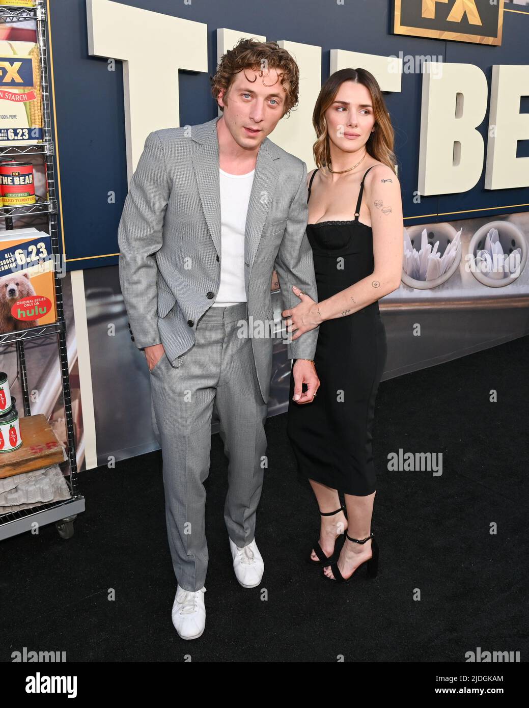 20 June 2022 - Los Angeles, California - Jeremy Allen White and Addison ...