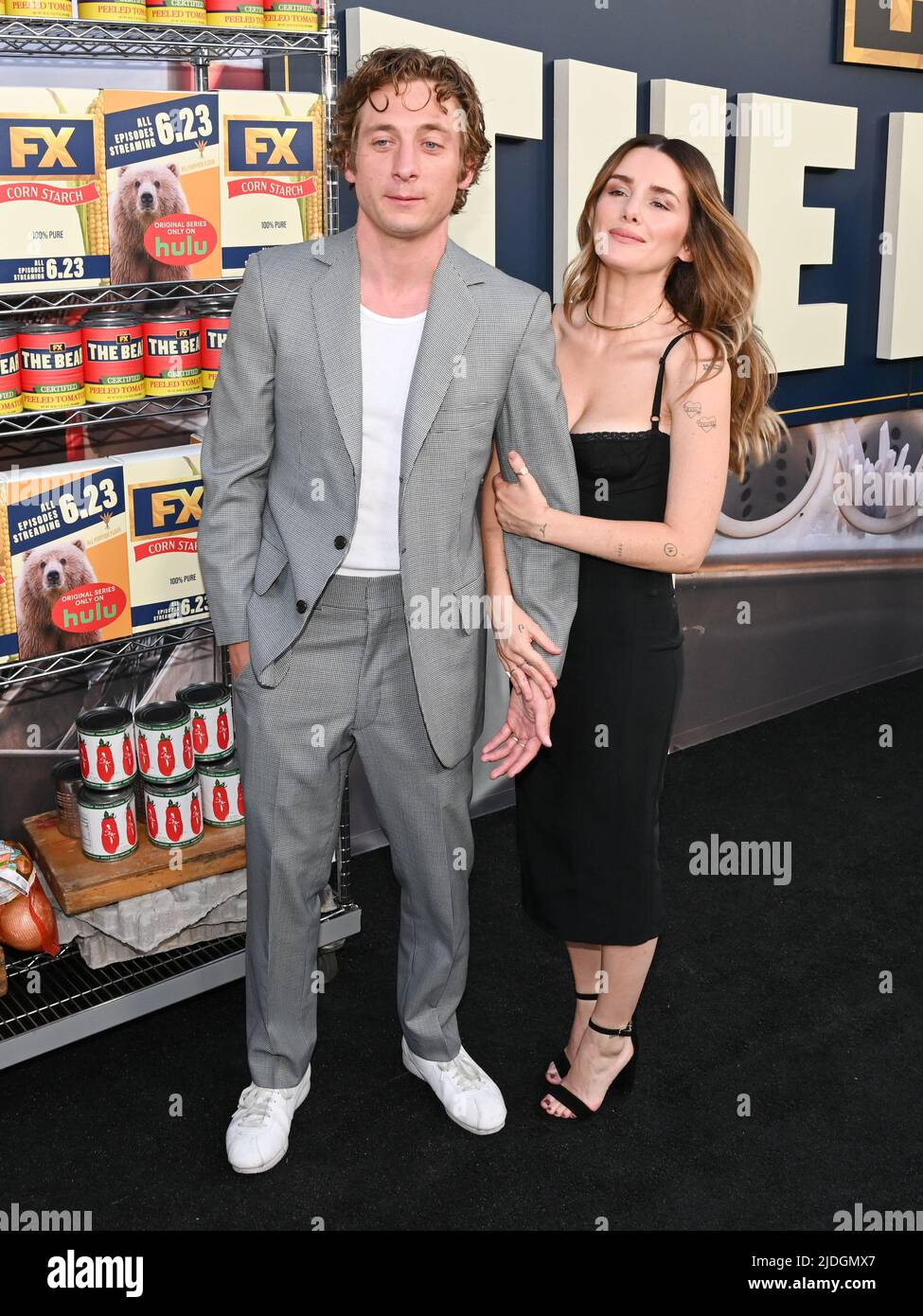 20 June 2022 - Los Angeles, California - Jeremy Allen White and Addison ...