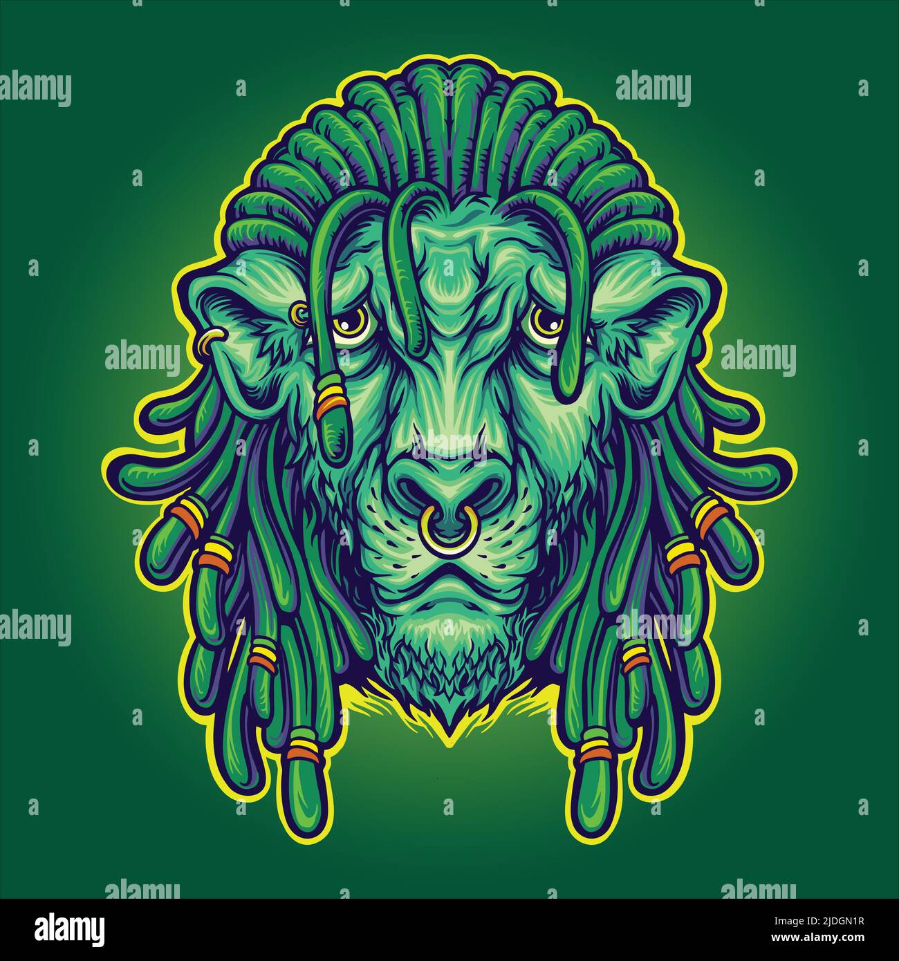 Dread leaf Stock Vector Images - Alamy