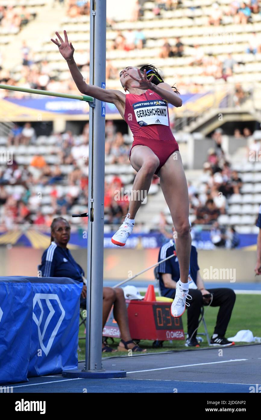 Iryna Herashchenko aka Iryna Geraschenko (UKR) places second in the ...