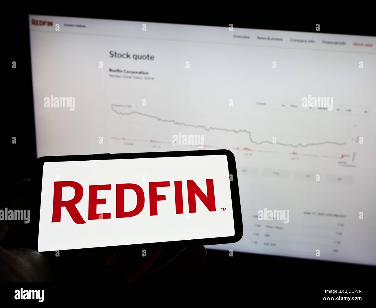 Redfin logo hi-res stock photography and images - Alamy