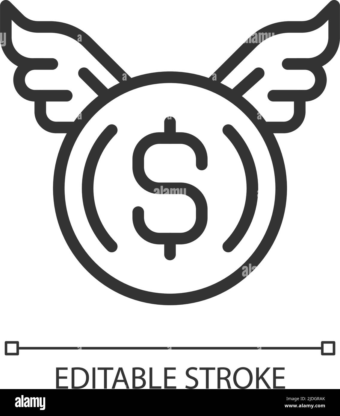 Donating money drawing hi-res stock photography and images - Alamy