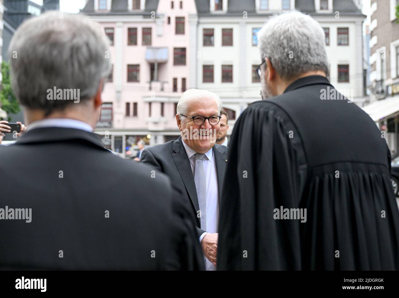 Riga, Latvia. 21st June, 2022. Federal President Frank-Walter ...
