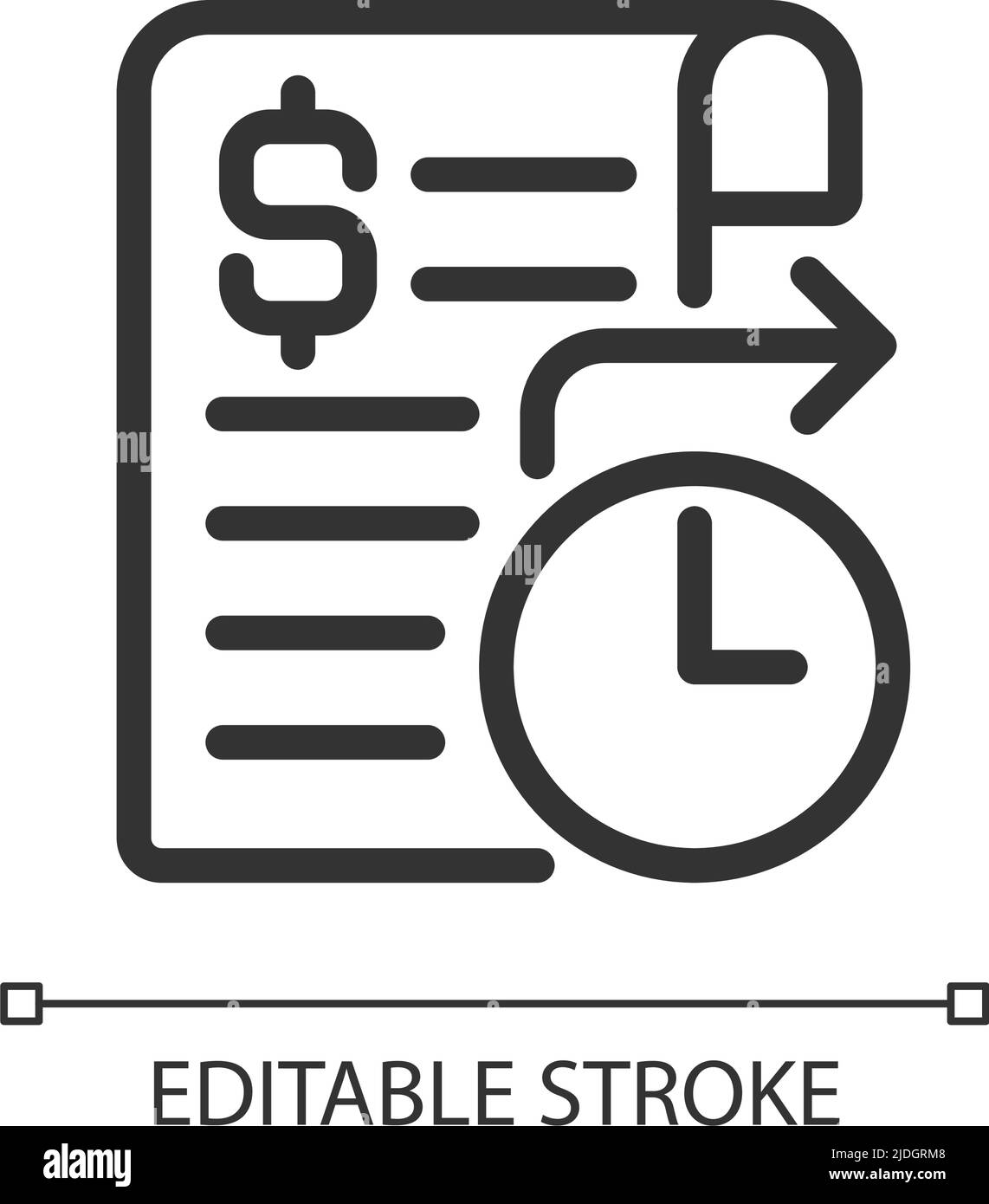 Automatic payment order Stock Vector Images - Alamy