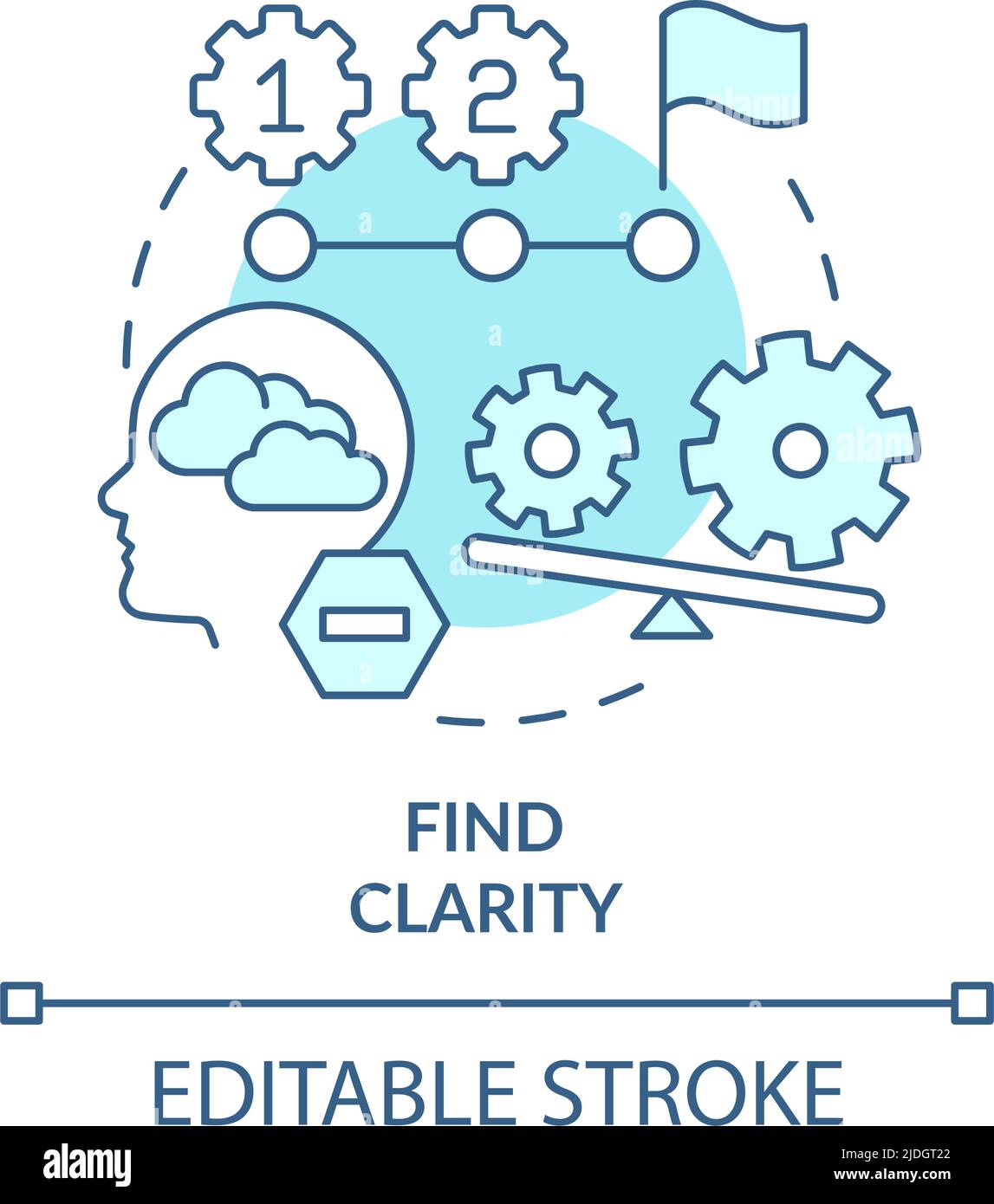 Mental clarity Stock Vector Images - Alamy