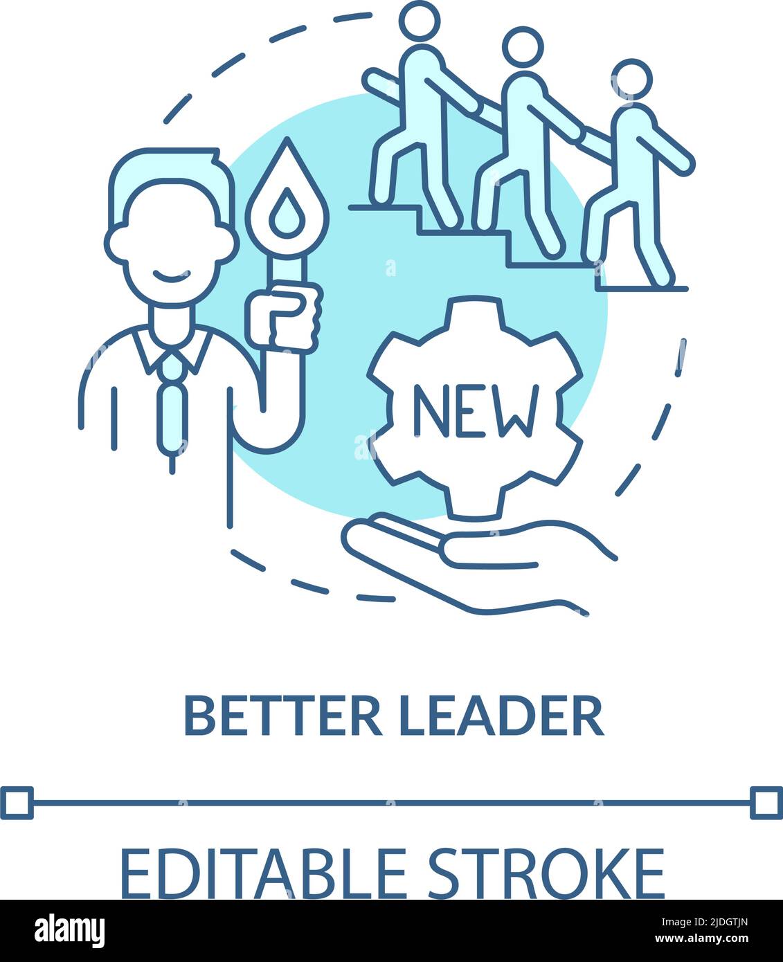 Better leader turquoise concept icon Stock Vector Image & Art - Alamy Better leader turquoise concept icon Stock Vector Image & Art - Alamy