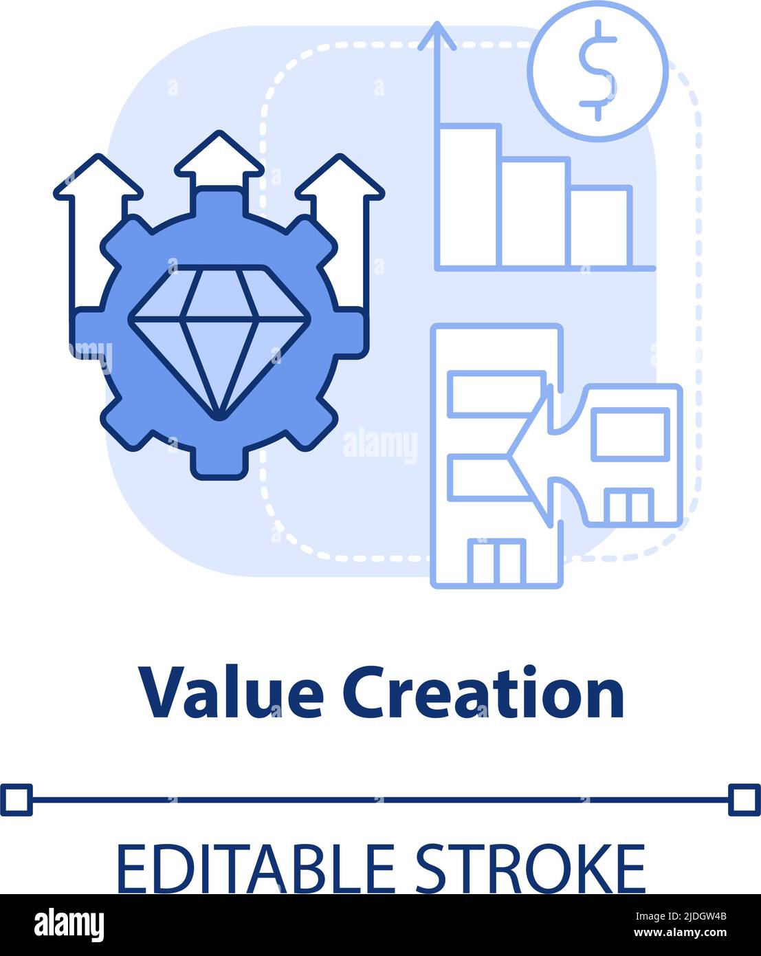 Value creation Cut Out Stock Images & Pictures - Alamy