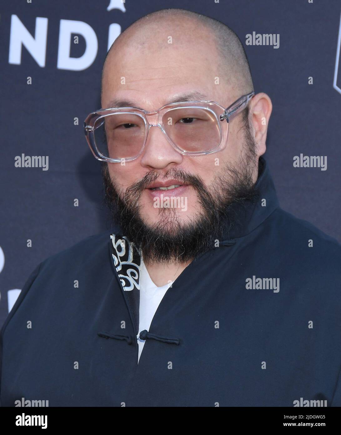 Bernard Chang arrives at THE KILLER Los Angeles Premiere held at the ...