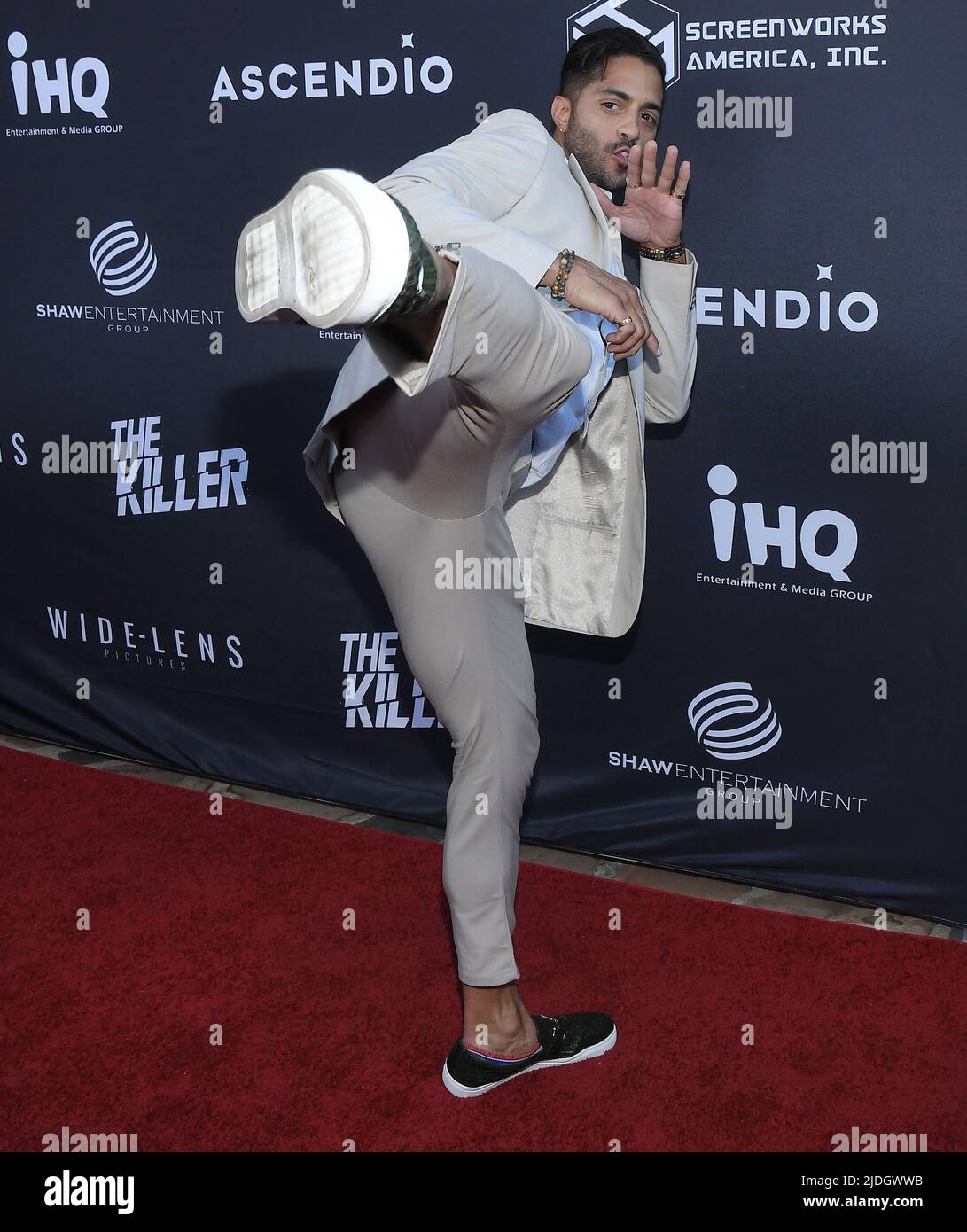 Los Angeles, USA. 20th June, 2022. Anthony Bless arrives at THE KILLER ...