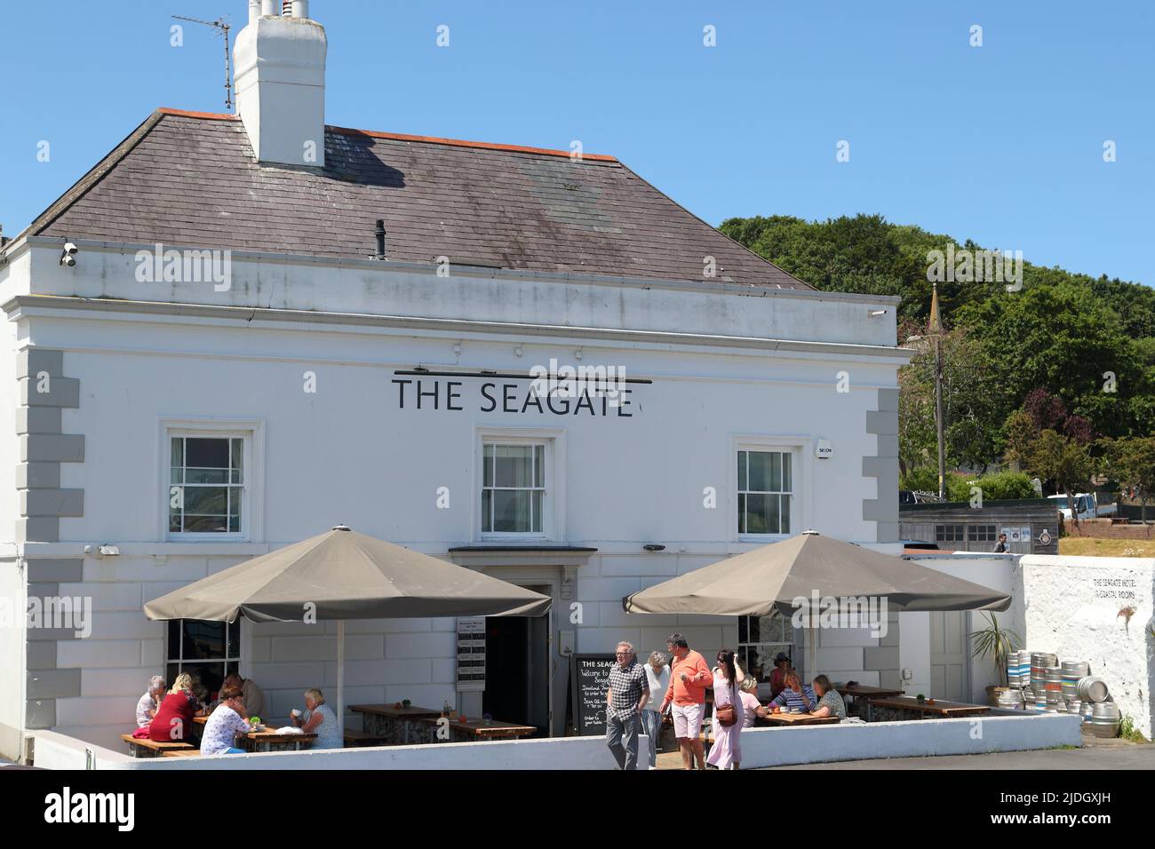 The Seagate Hotel in Appledore, Devon, UK Stock Photo - Alamy