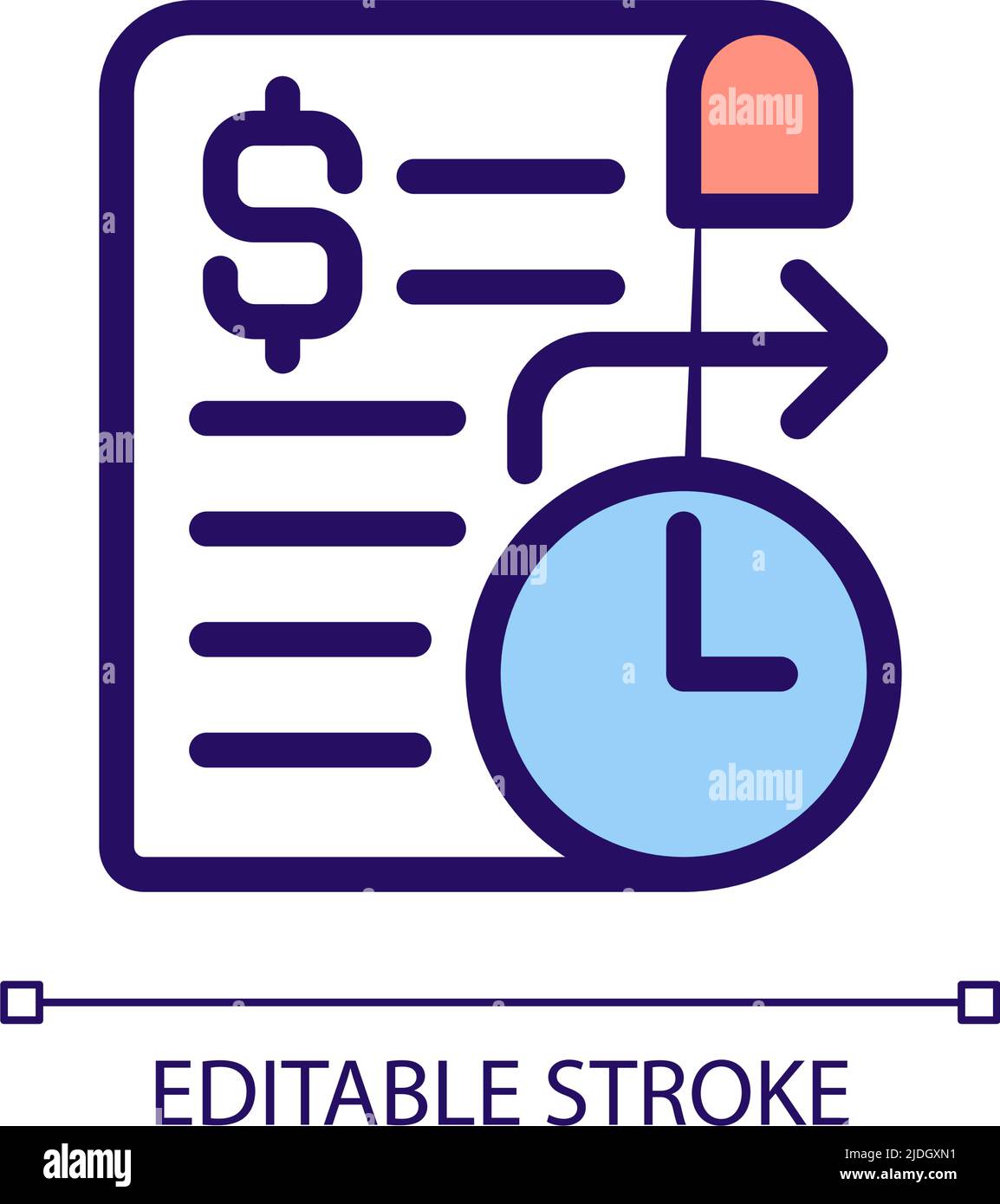 Automatic payment order Stock Vector Images - Alamy