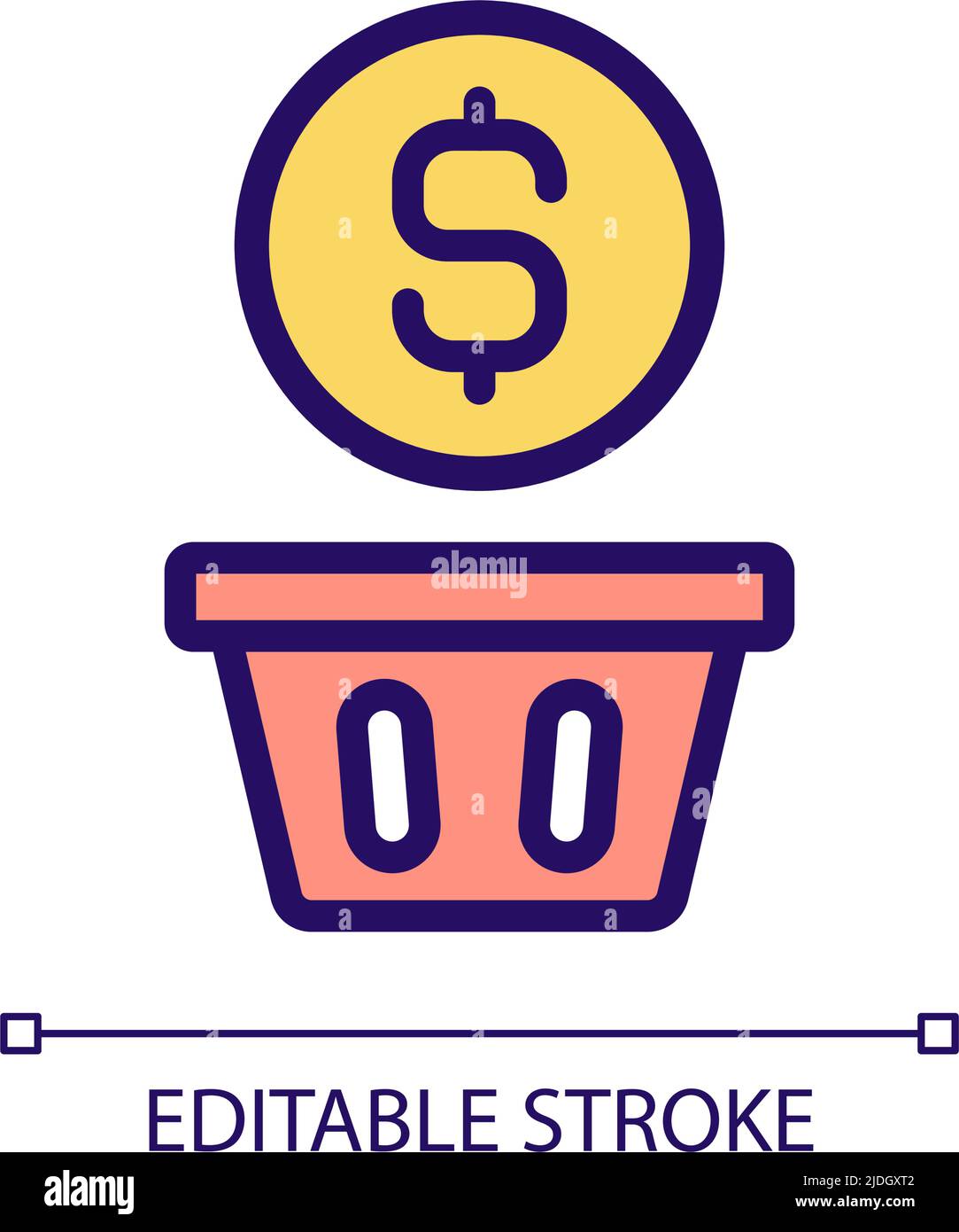 Consumerism overspending Stock Vector Images - Alamy