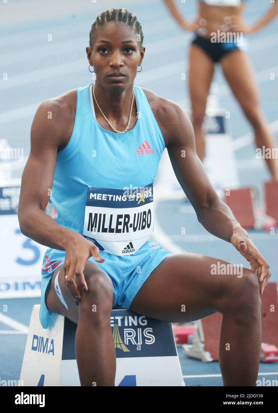 Shaunae miller uibo paris hi-res stock photography and images - Alamy