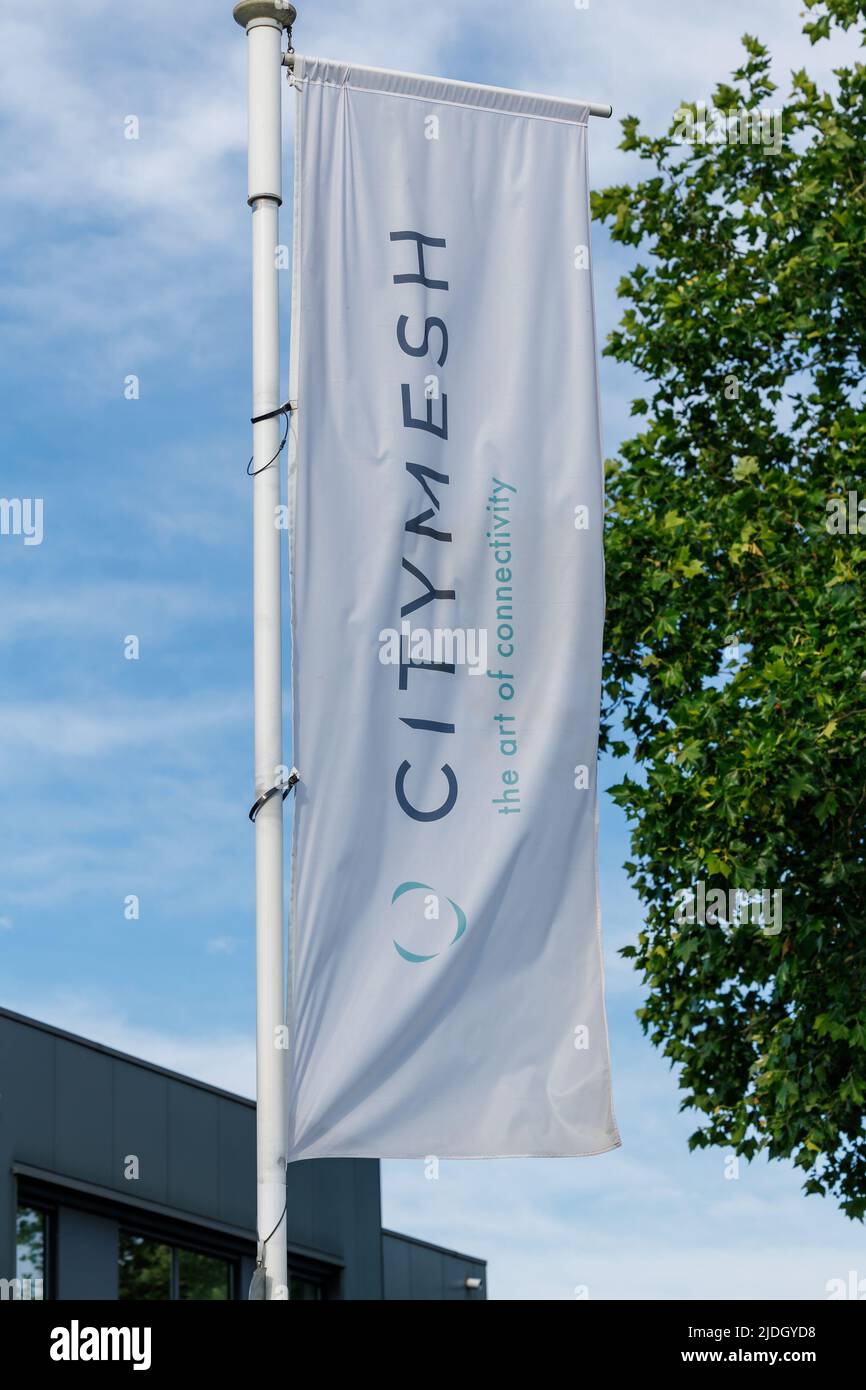 Illustration picture shows the offices of Citymesh, in Brugge, Tuesday ...