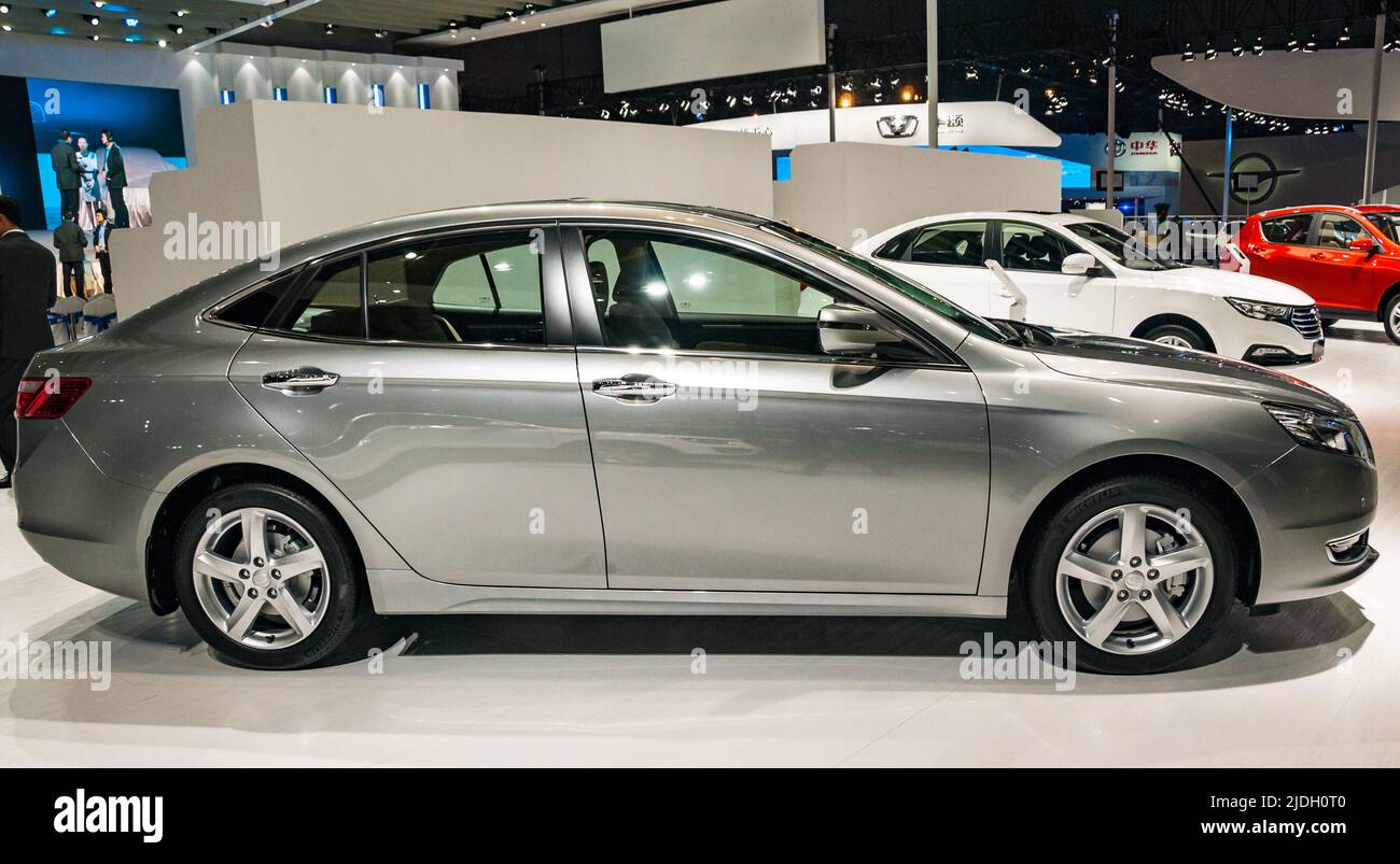 Besturn B70 car at the 2015 Shanghai Auto Show Stock Photo - Alamy