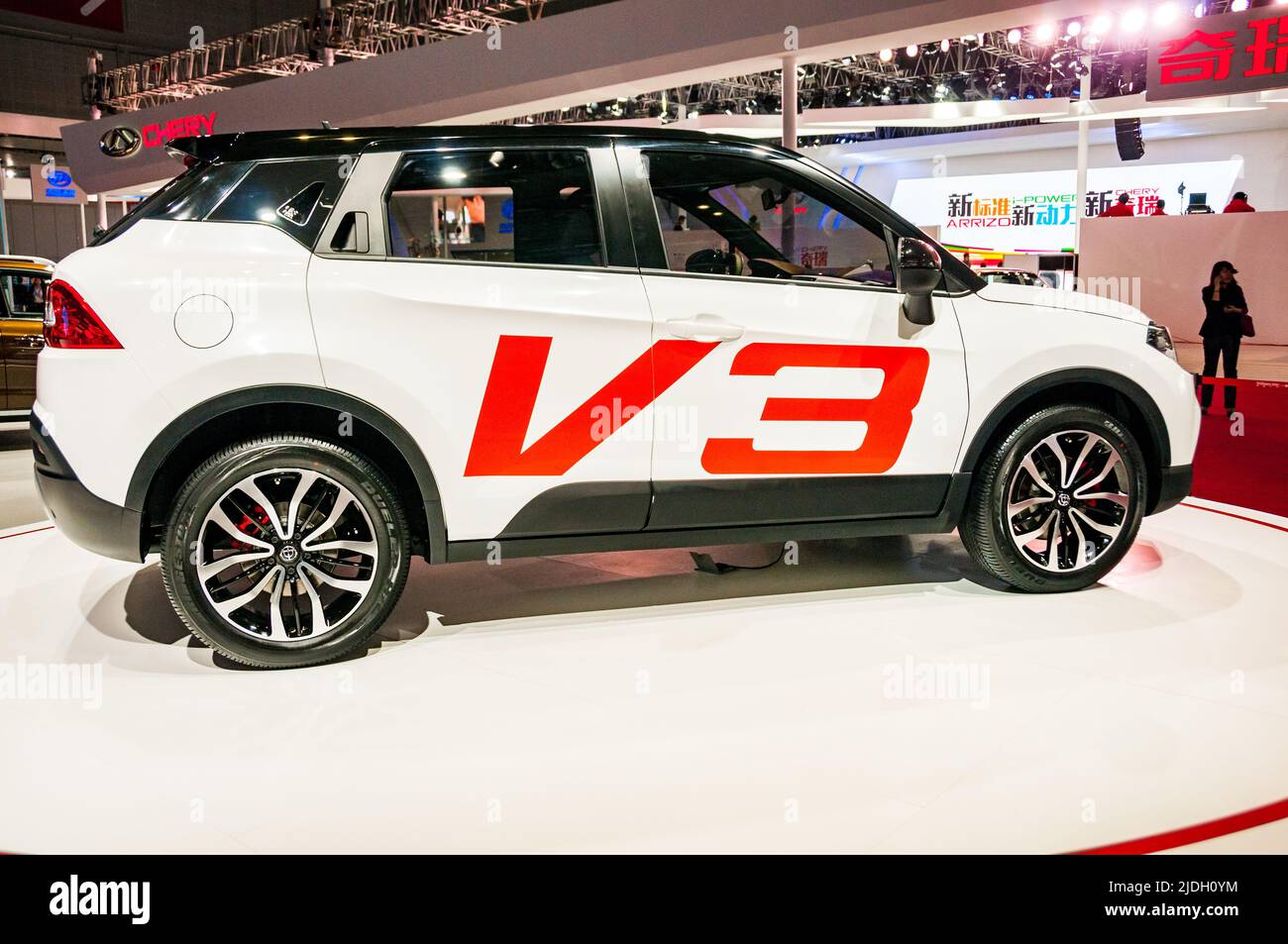 Brilliance V3 SUV car at the 2015 Shanghai Auto Show Stock Photo - Alamy