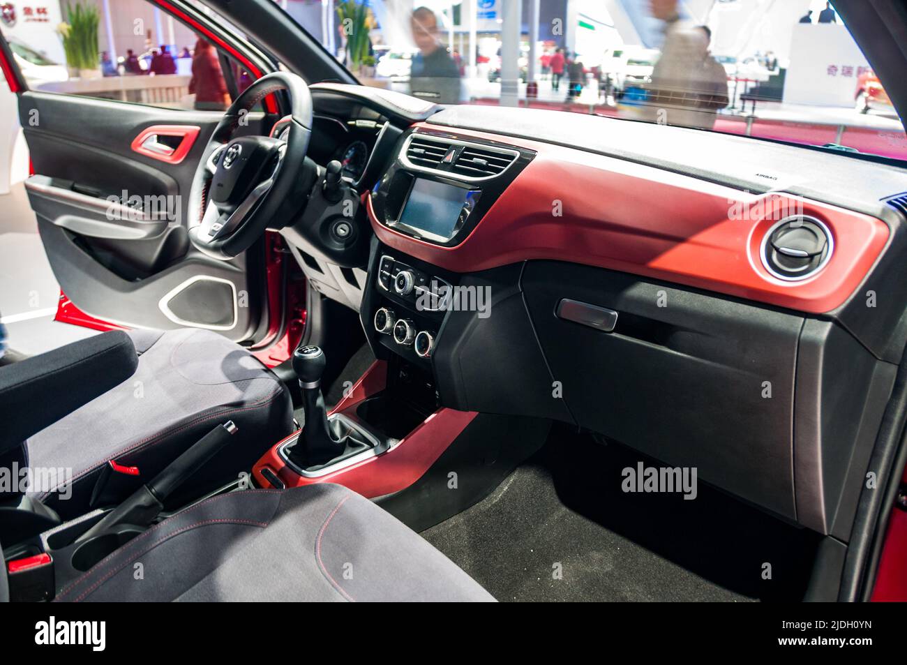 Brilliance V3 SUV car at the 2015 Shanghai Auto Show Stock Photo - Alamy
