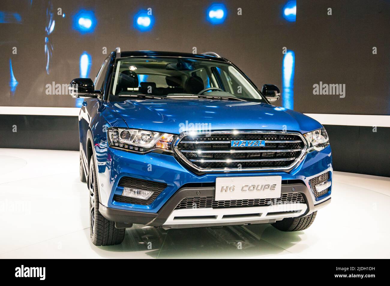 Haval H6 Coupe SUV on display at the 2015 Shanghai Auto Show Stock ...