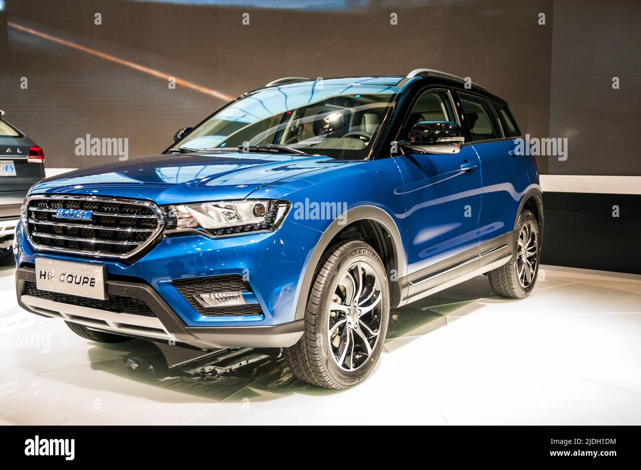 Haval H6 Coupe SUV on display at the 2015 Shanghai Auto Show Stock ...