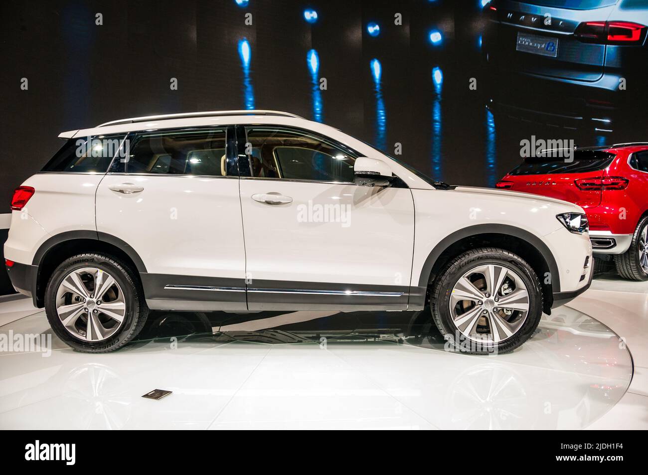 Haval H6 Coupe SUV on display at the 2015 Shanghai Auto Show Stock ...