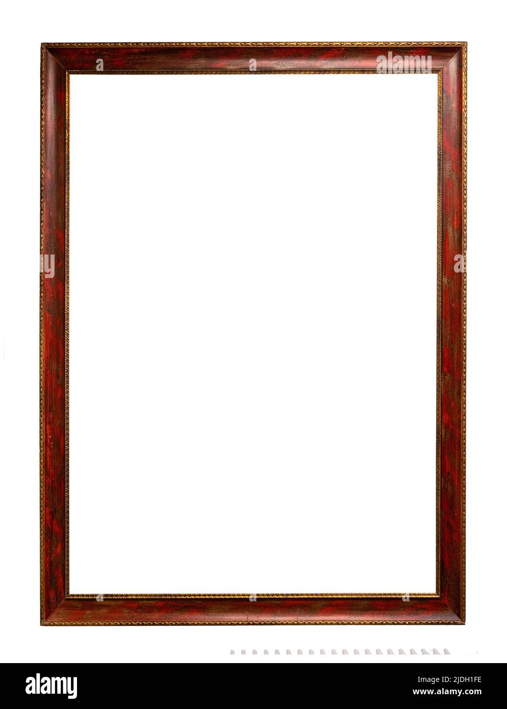 Red Wooden Frame