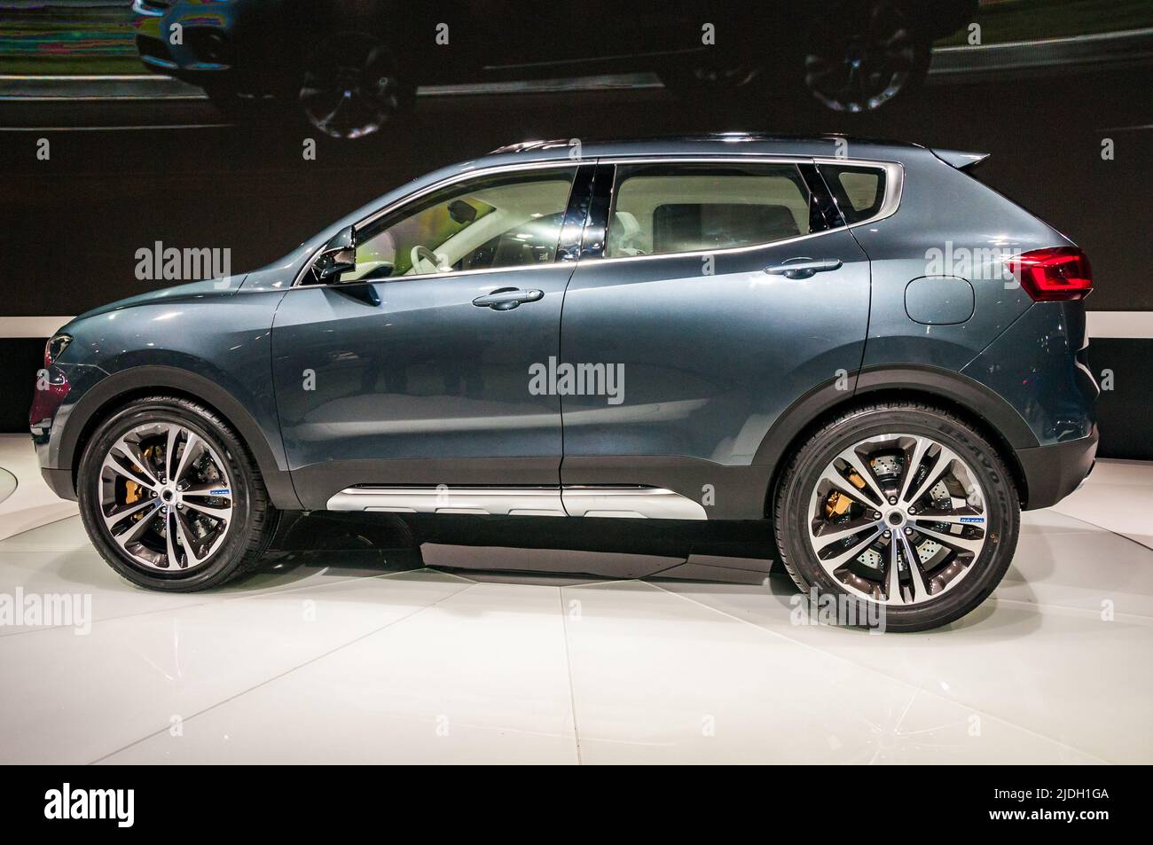 Haval Concept B on display at the 2015 Shanghai Auto Show Stock Photo ...