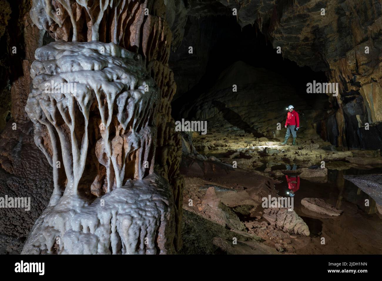 Krizna Jama Cave, Cross Cave, Grahovo, Slovenia Stock Photo - Alamy