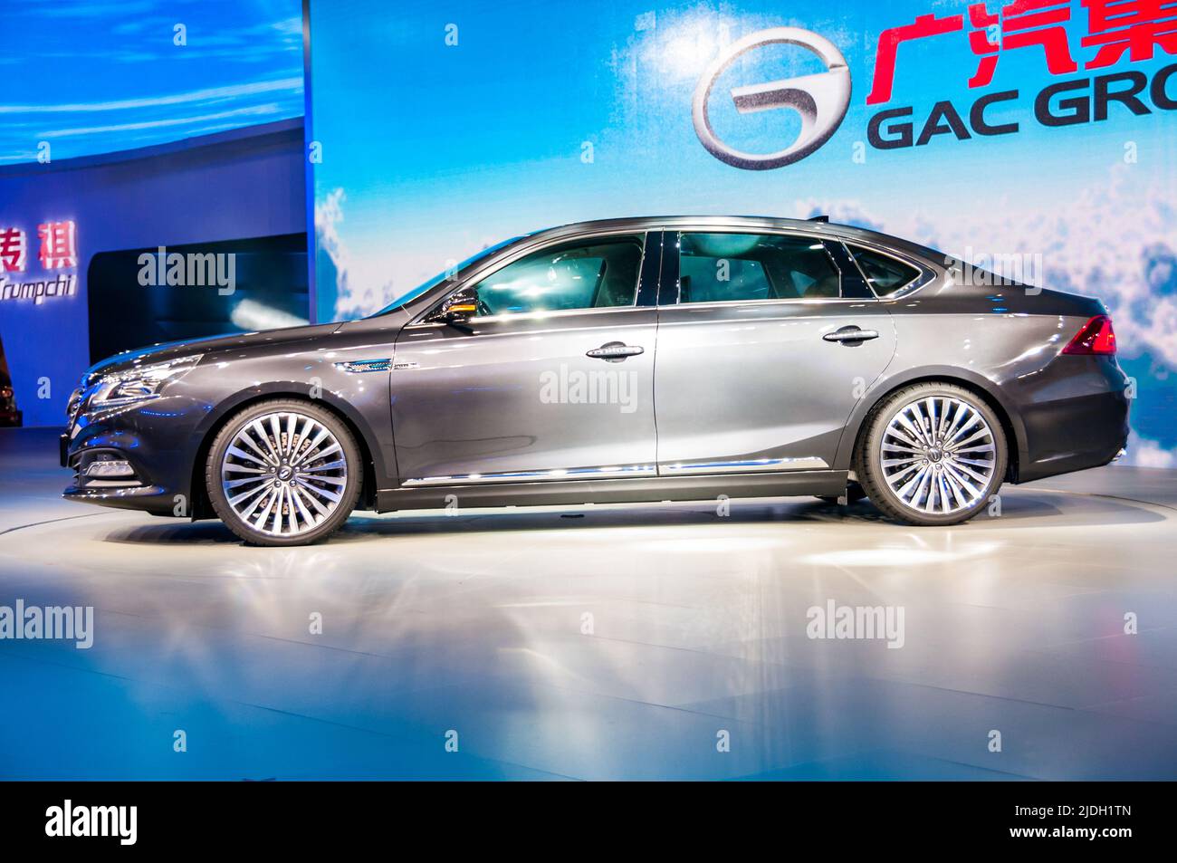 GAC Trumpchi GA8 on display at the 2015 Shanghai Auto Show Stock Photo ...
