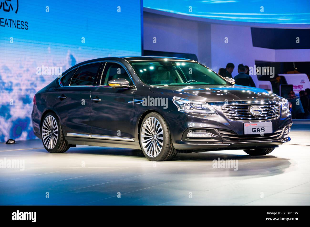GAC Trumpchi GA8 on display at the 2015 Shanghai Auto Show Stock Photo - Alamy