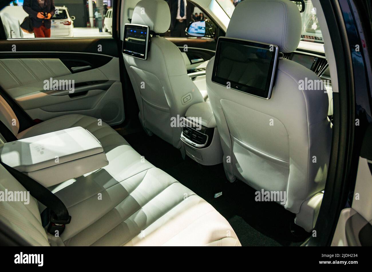 BAIC Senova D80 car based on Saab technology on display at the 2015 ...