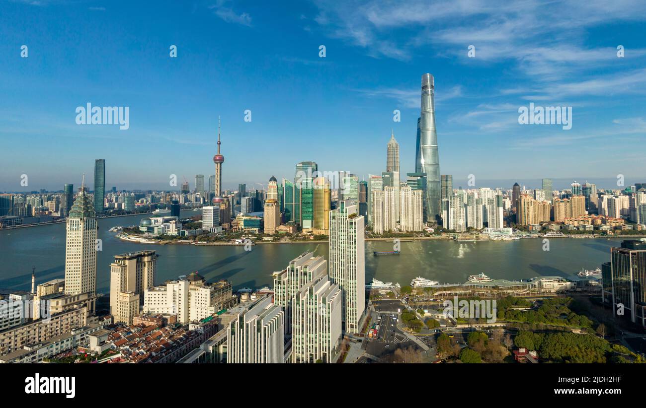 Lujiazui clouds hi-res stock photography and images - Alamy