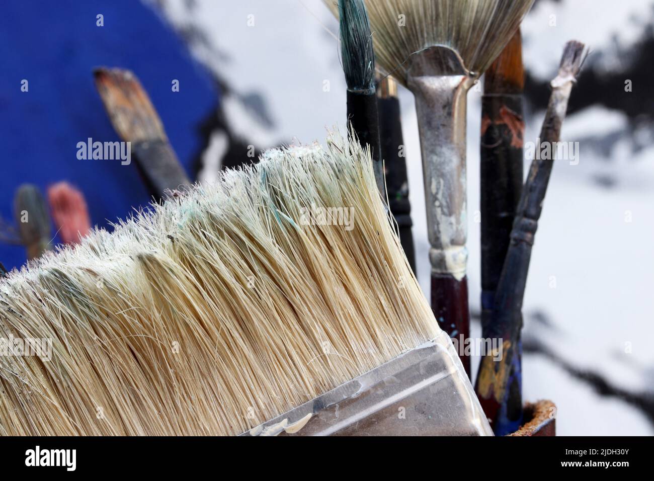Vintage advertisement paint palette hi-res stock photography and images ...