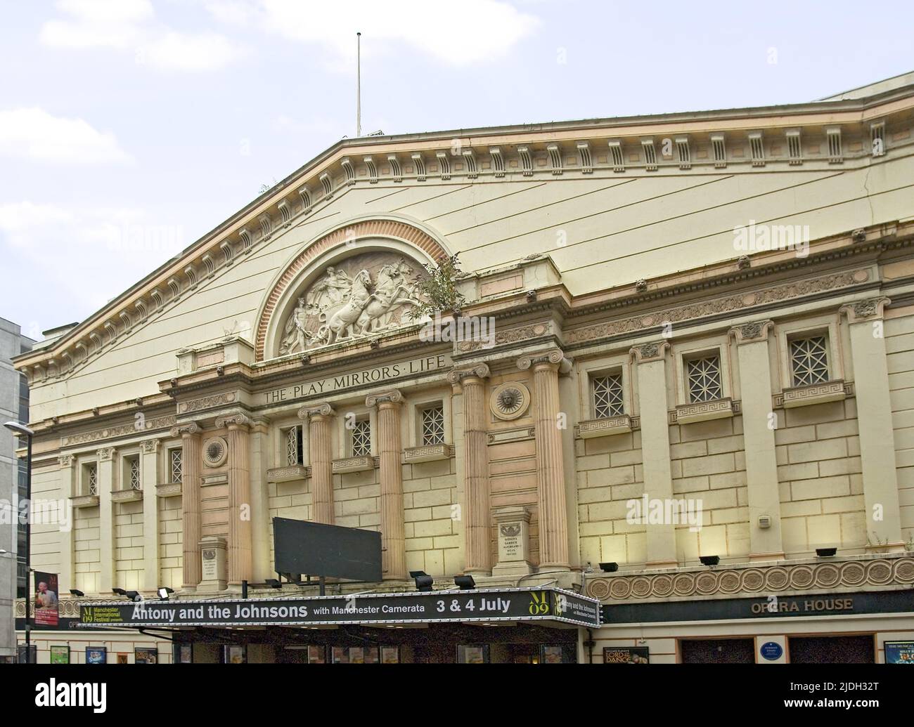 Opera House in Manchester, United Kingdom, England, Manchester Stock ...