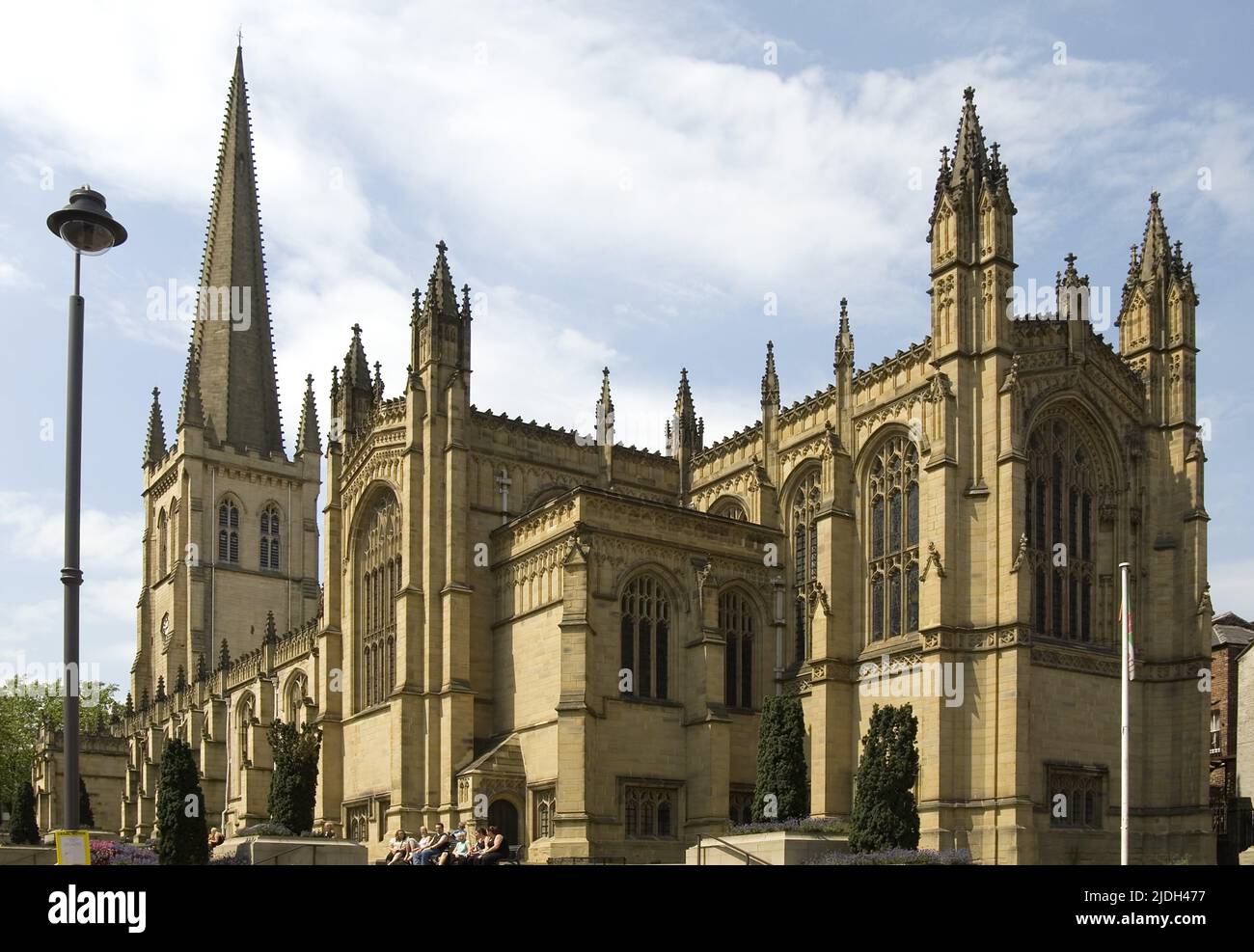 Wakefield Cathedral, United Kingdom, England Stock Photo - Alamy