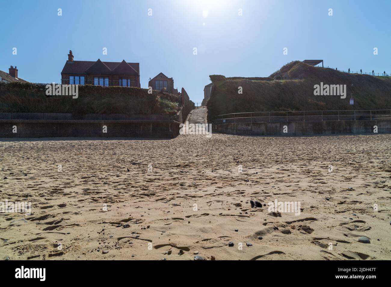 Mundesley beach norfolk hi-res stock photography and images - Alamy