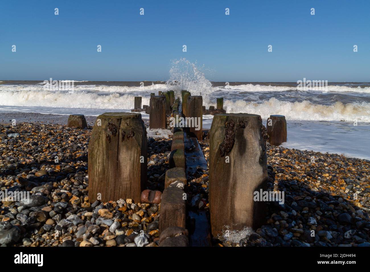 Mundesley on sea, Mundesley Beach, Norfolk Stock Photo - Alamy