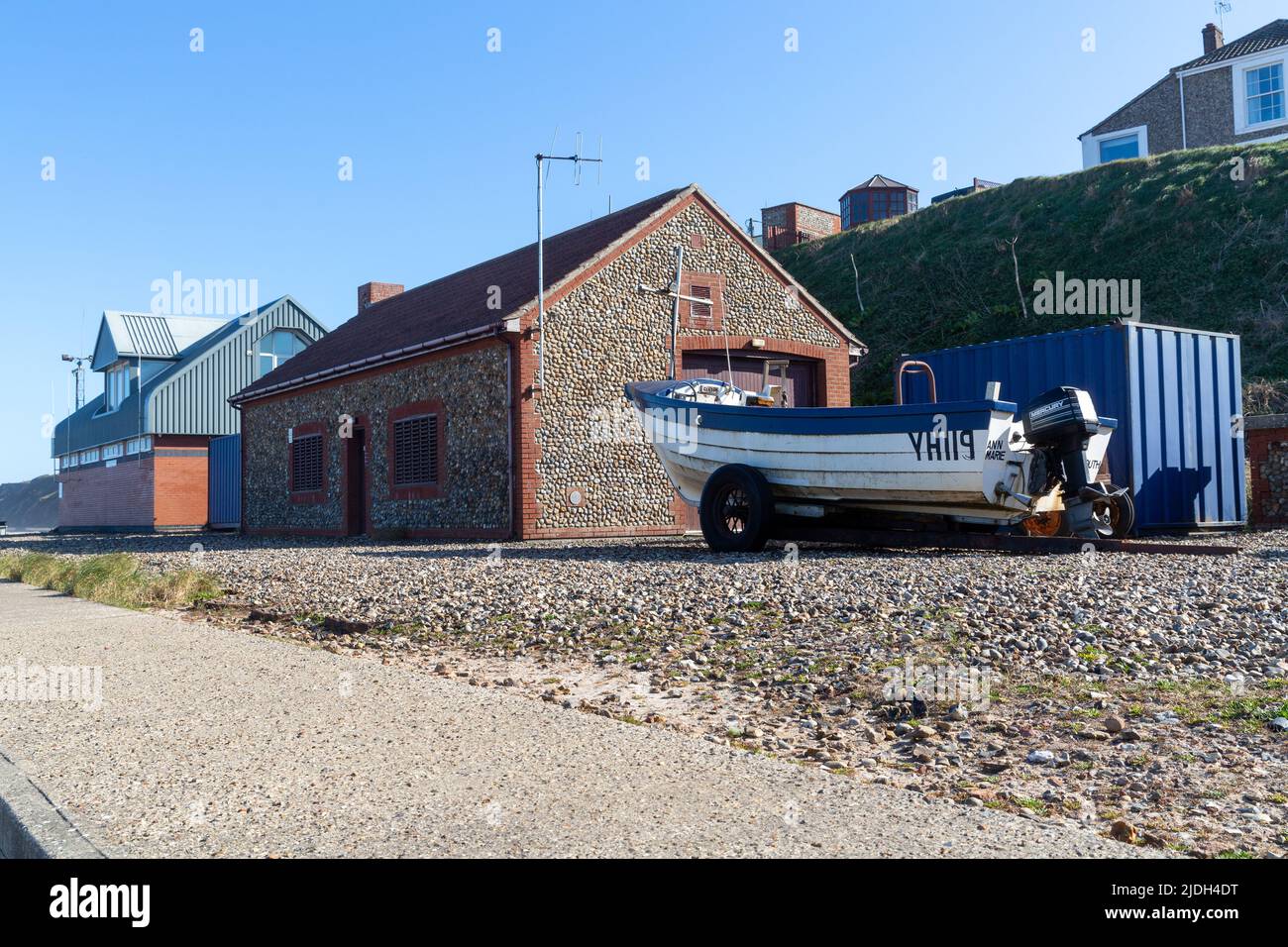 Mundesley lifeboat hi-res stock photography and images - Alamy