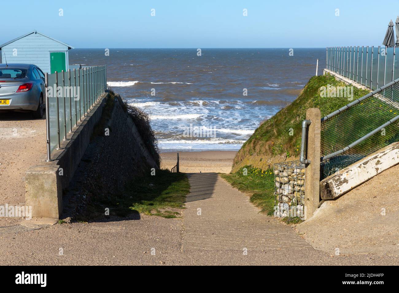 Mundesley bomb hi-res stock photography and images - Alamy