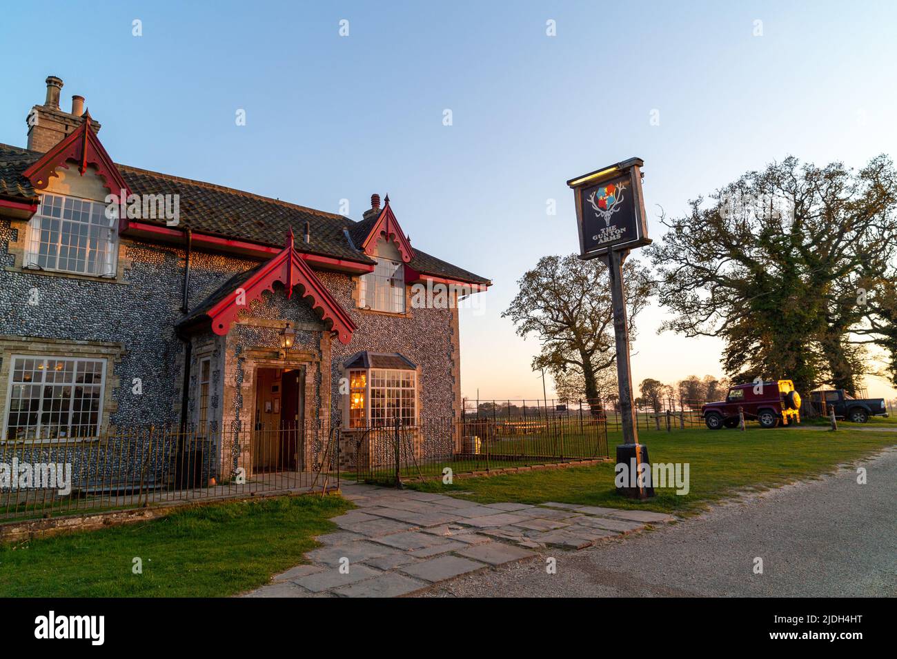 Gunton arms hi-res stock photography and images - Alamy