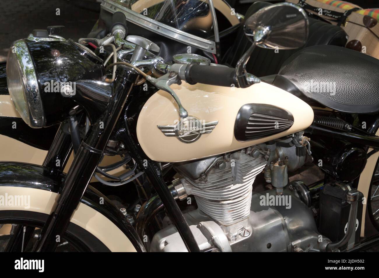 Motorcycle Simson in Berlin, Classic Days 2022, Germany Stock Photo - Alamy