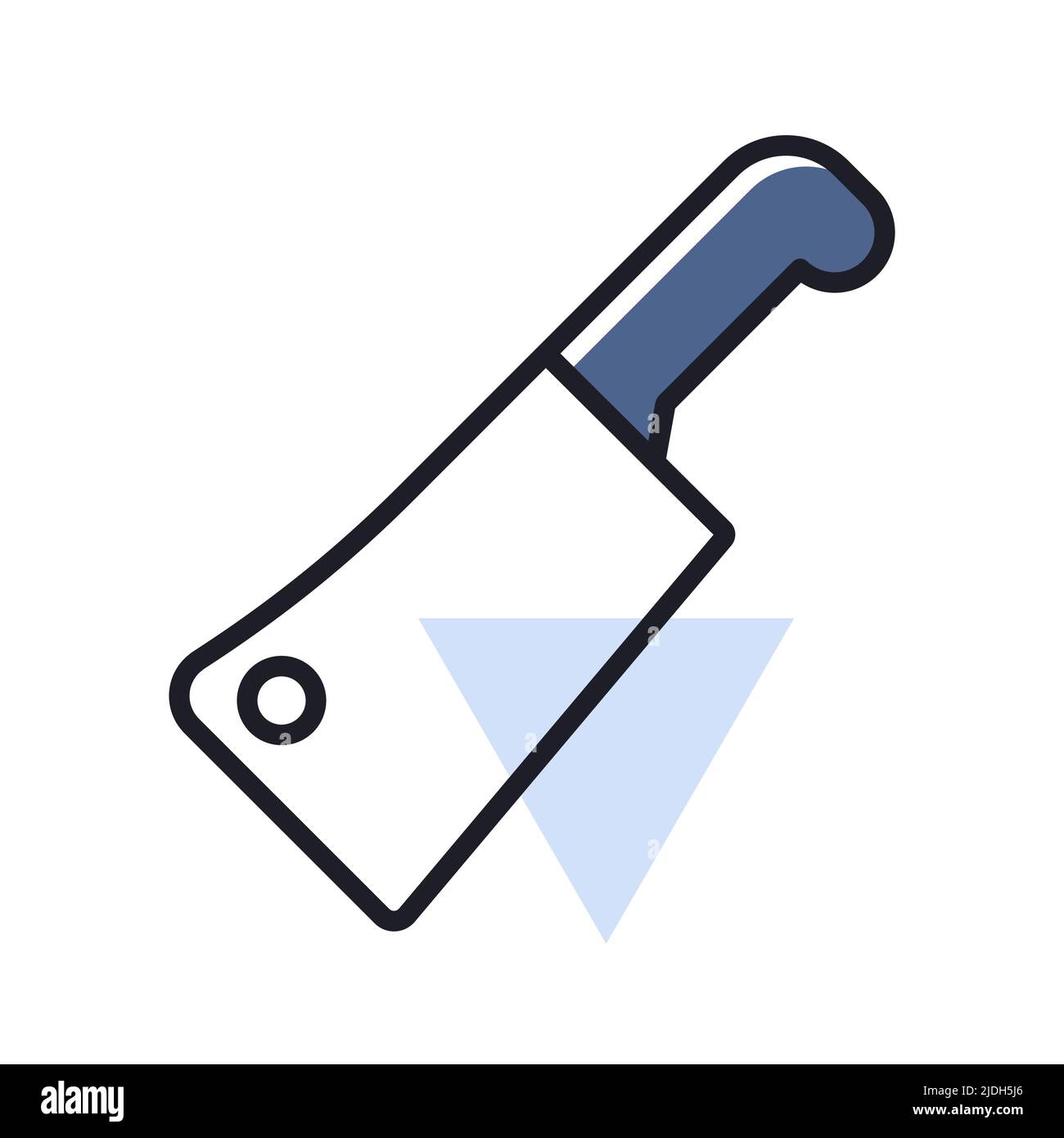 Meat chopper vector icon. Kitchen appliance. Graph symbol for cooking ...