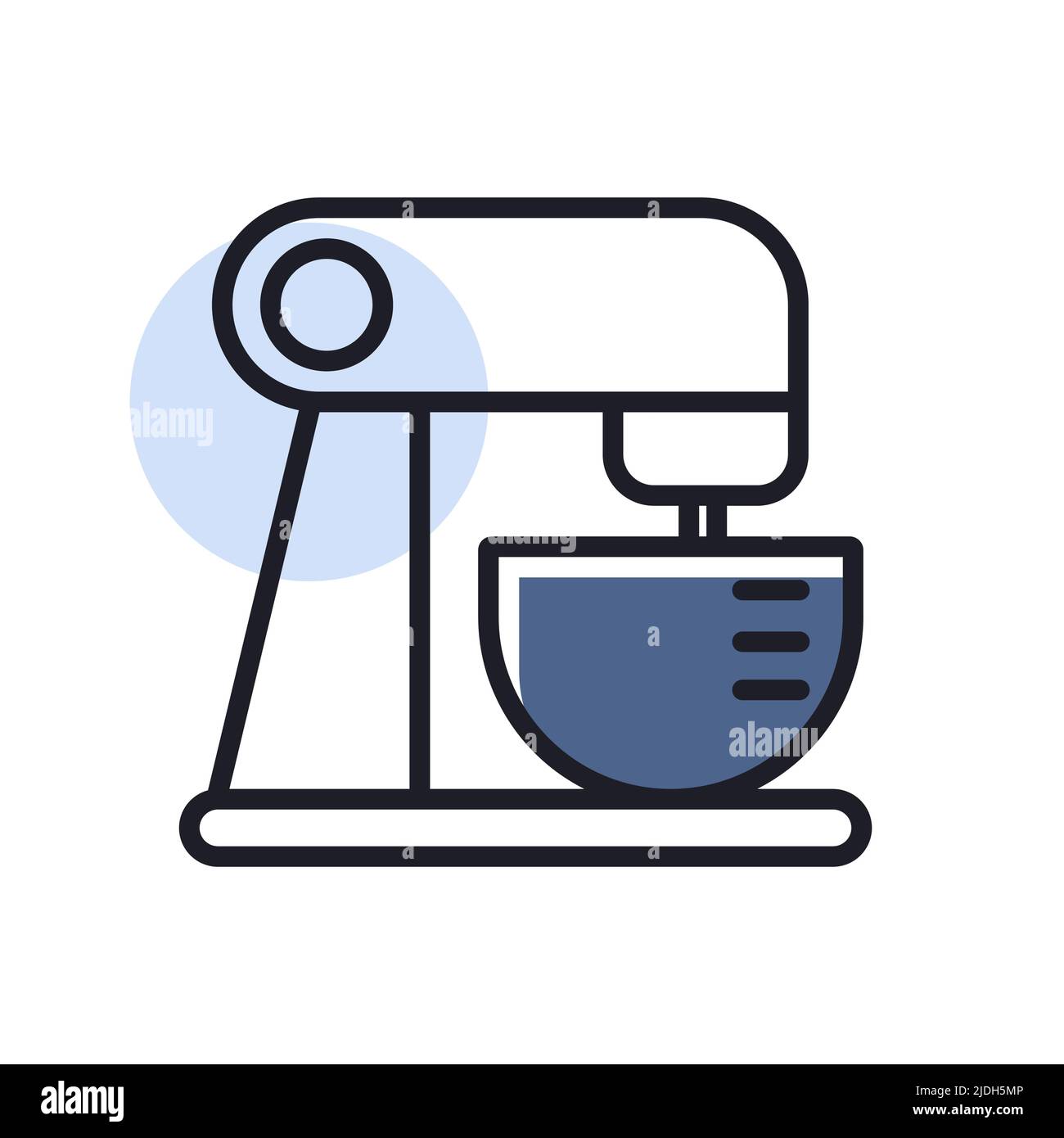 Food processor. Mixing. Pureeing foods. Electric kitchen appliance ...