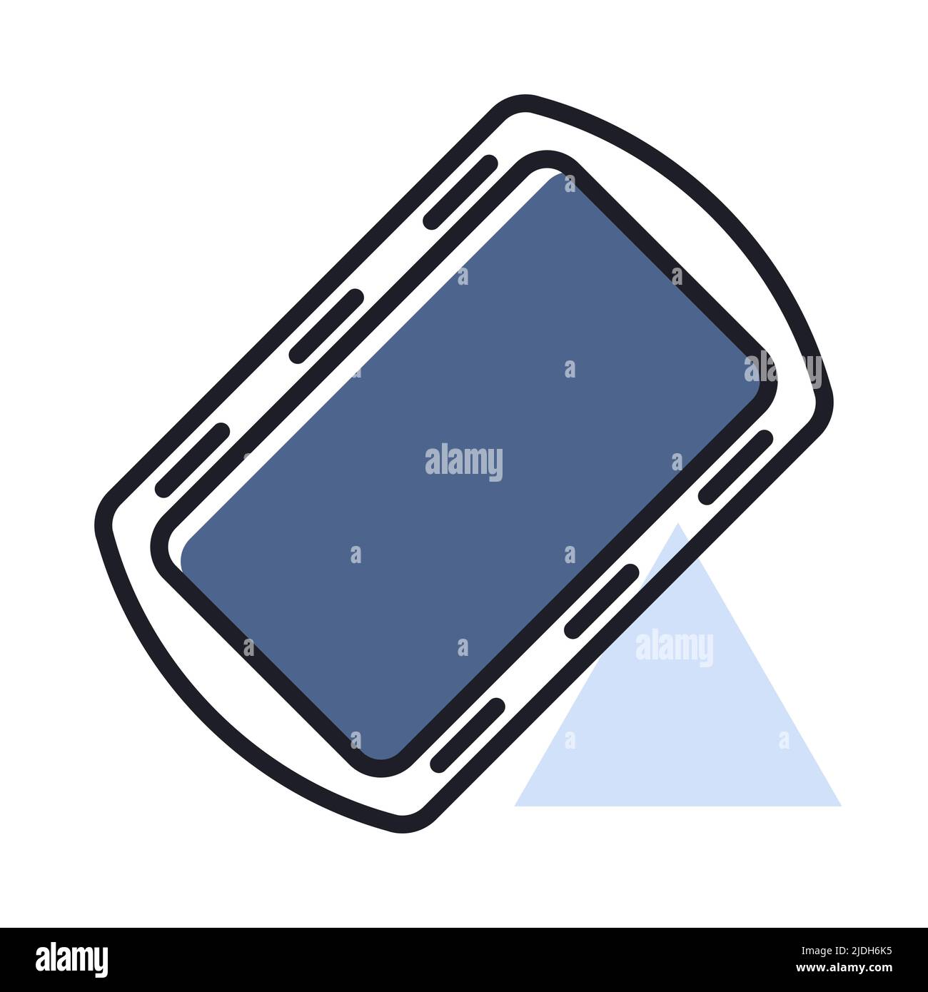 Pan tray for cooking and baking in oven vector icon. Kitchen appliance ...