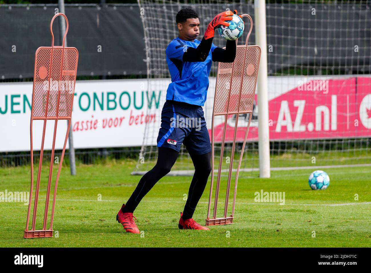 WIJDEWORMER, NETHERLANDS - JUNE 21: during the AZ of First Training ...