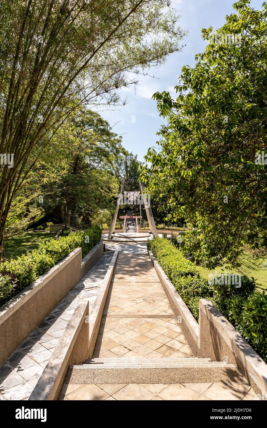 Labuan, Malaysia-June 08, 2021, Labuan Botanical Garden is one of many ...