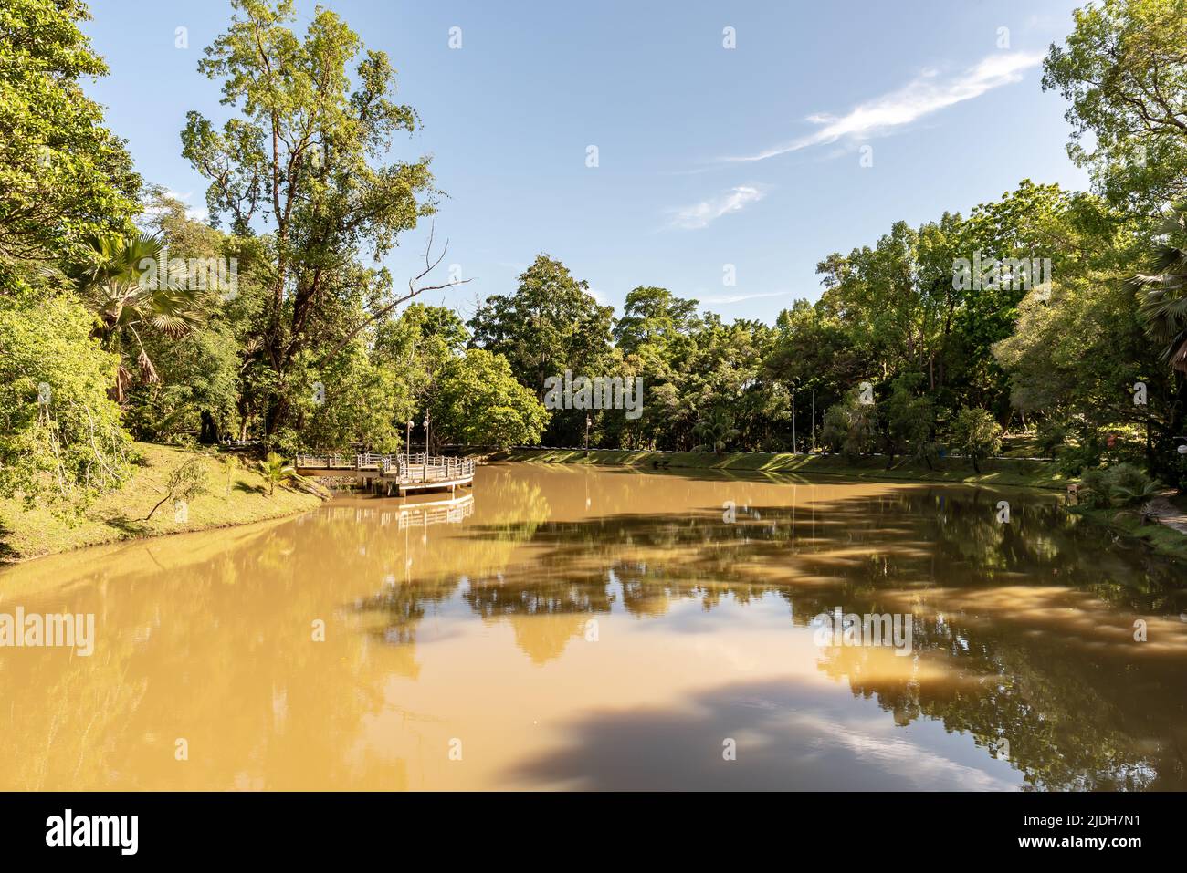Labuan, Malaysia-June 08, 2021, Labuan Botanical Garden is one of many ...