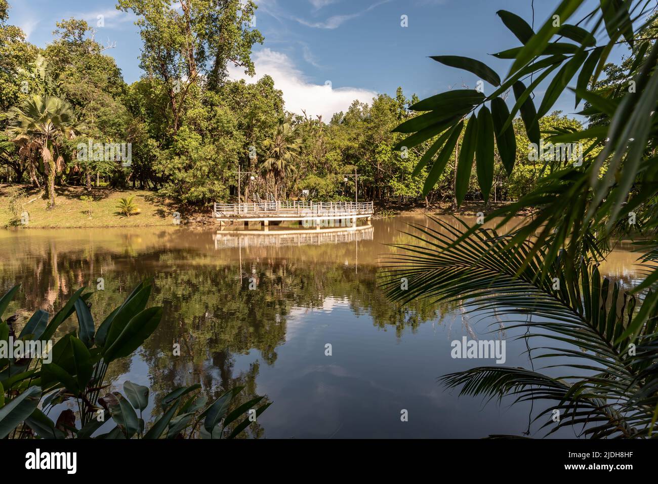 Labuan, Malaysia-June 08, 2021, Labuan Botanical Garden is one of many ...