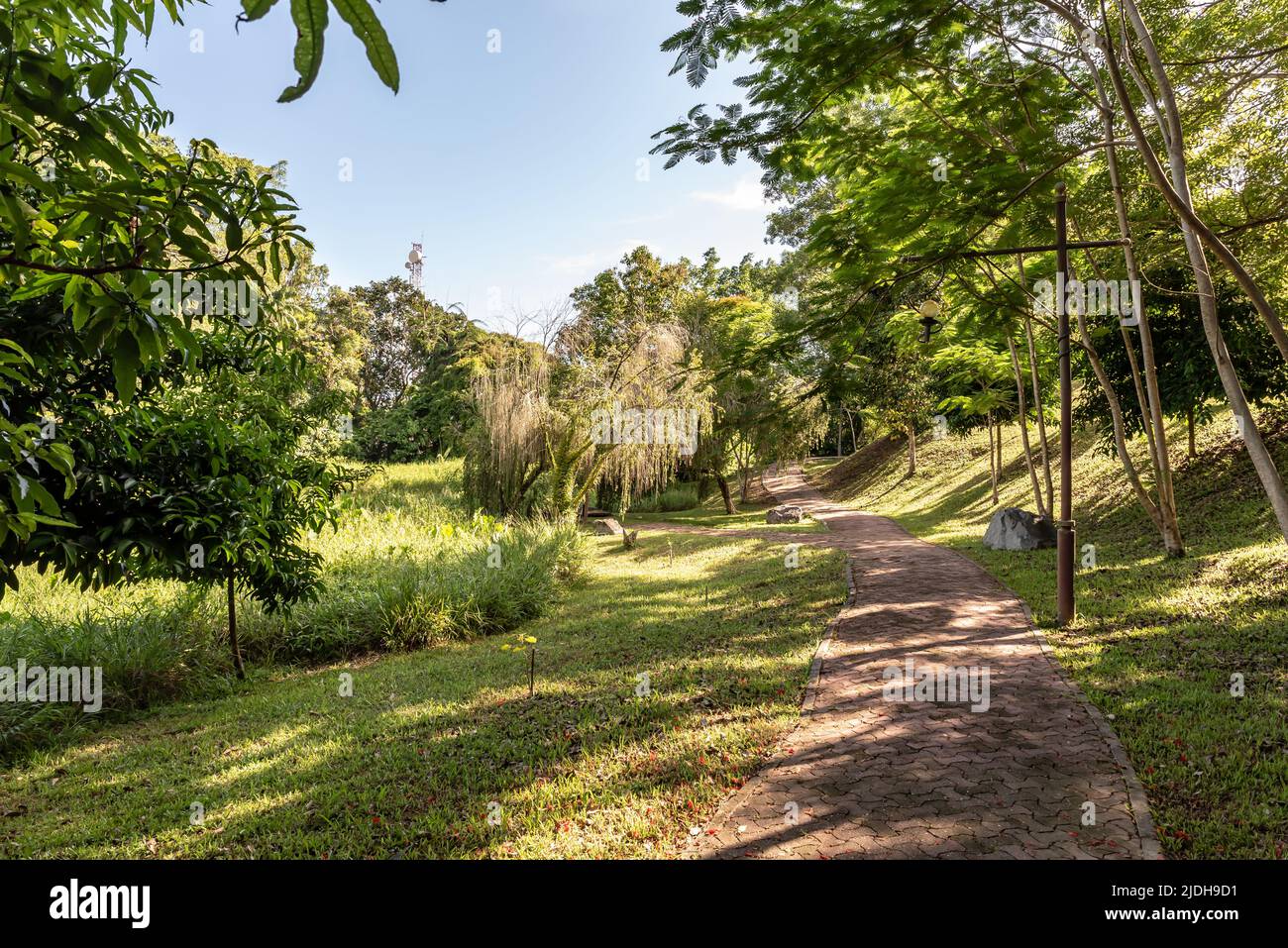 Labuan, Malaysia-June 08, 2021, Labuan Botanical Garden is one of many ...
