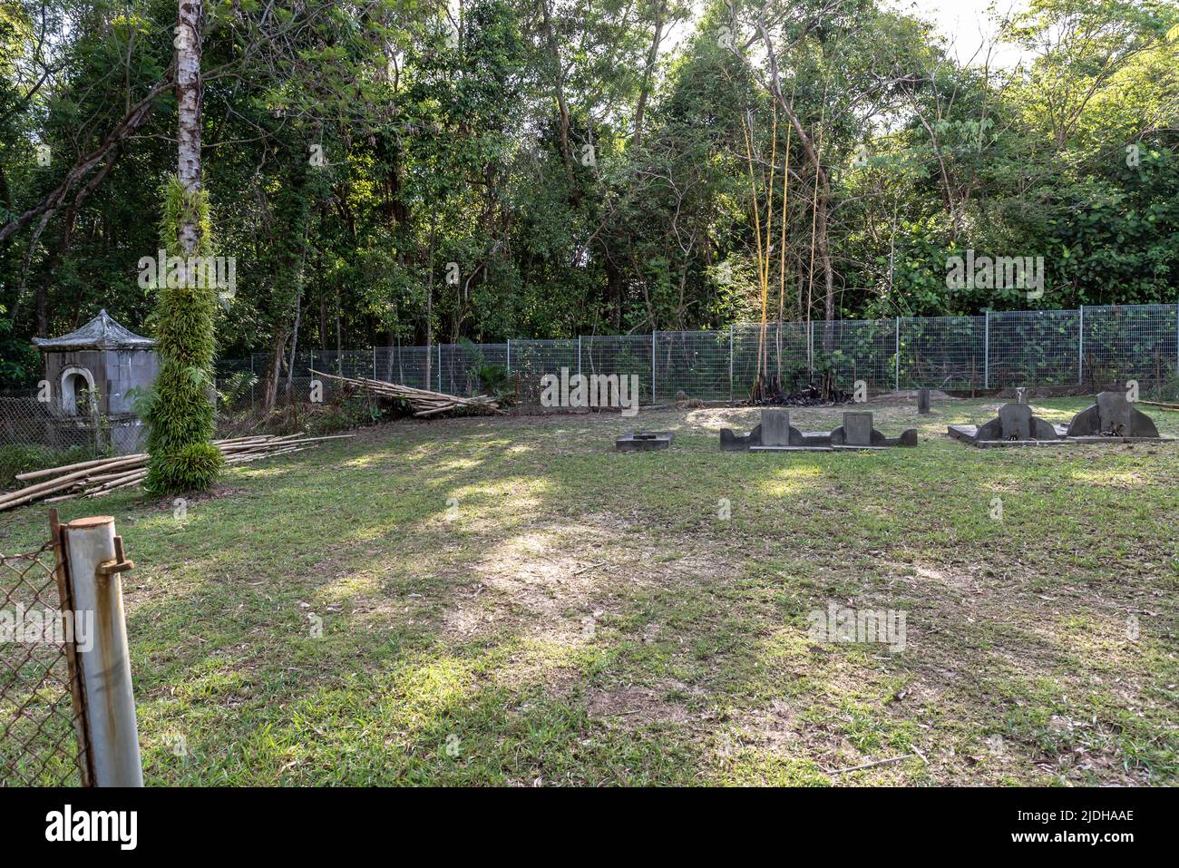 Labuan, Malaysia-June 08, 2021, Labuan Botanical Garden is one of many ...